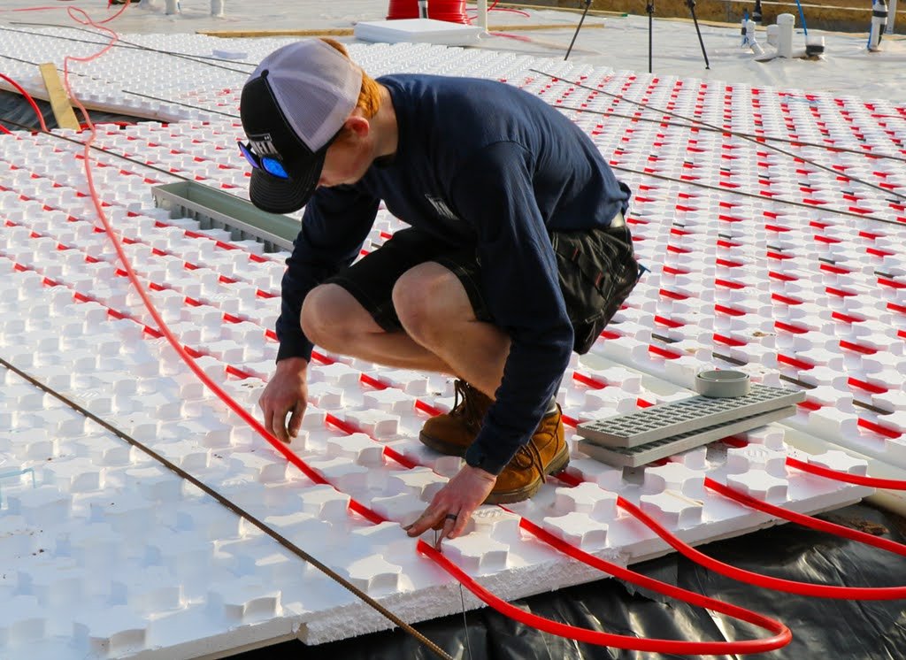 HUG Hydronics In-floor heating