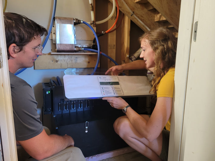 HUG Hydronics In-floor heating